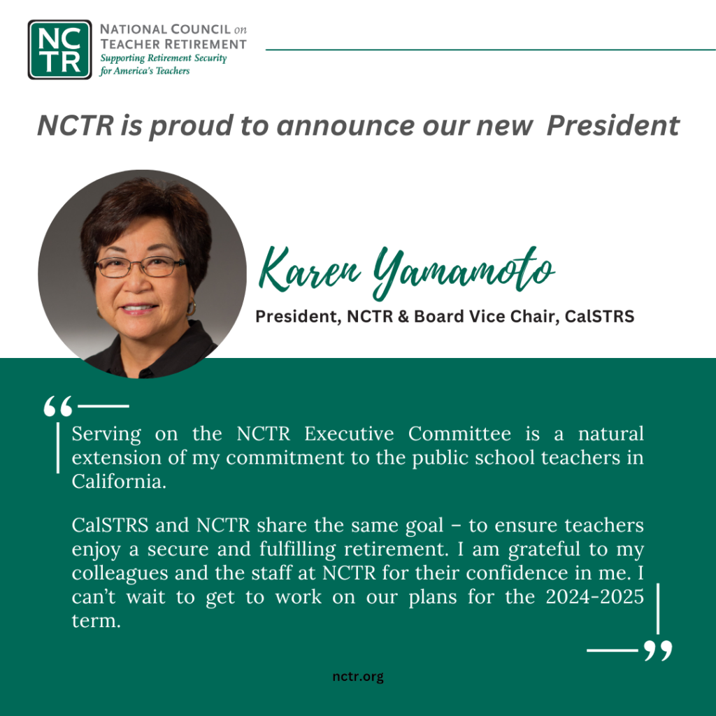 NCTR Welcomes New President Karen Yamamoto – NCTR