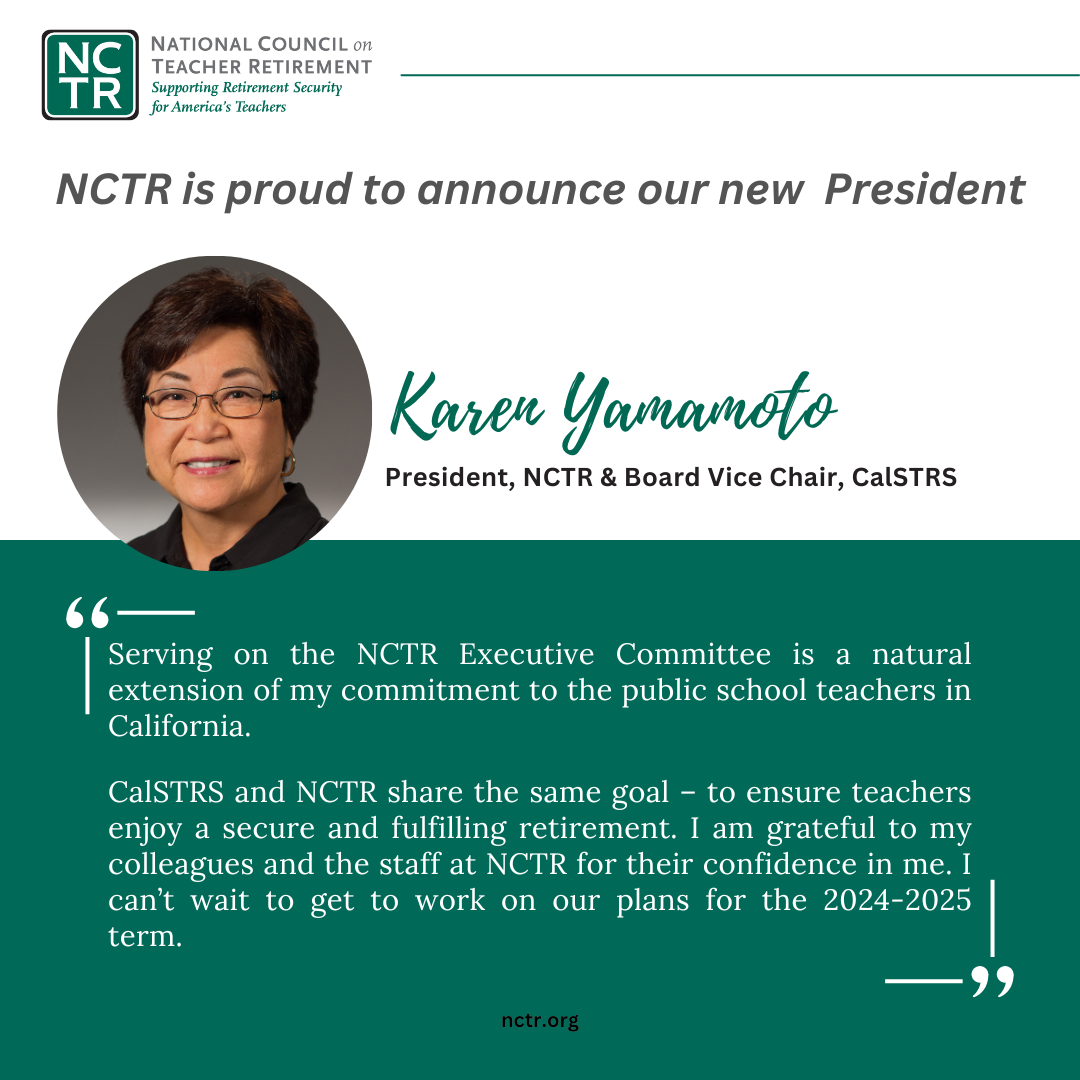 NCTR Welcomes New President Karen Yamamoto – NCTR